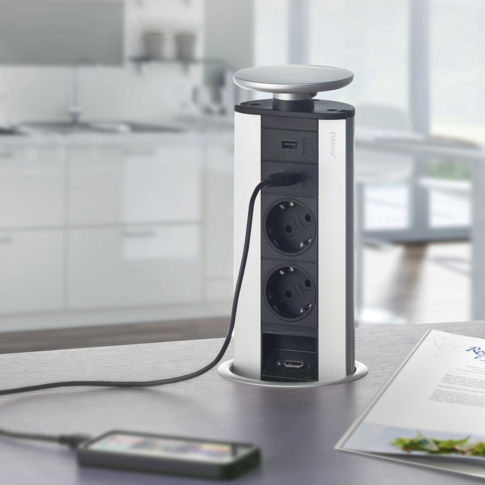 PORT - Table integrated systems from EVOline | Architonic