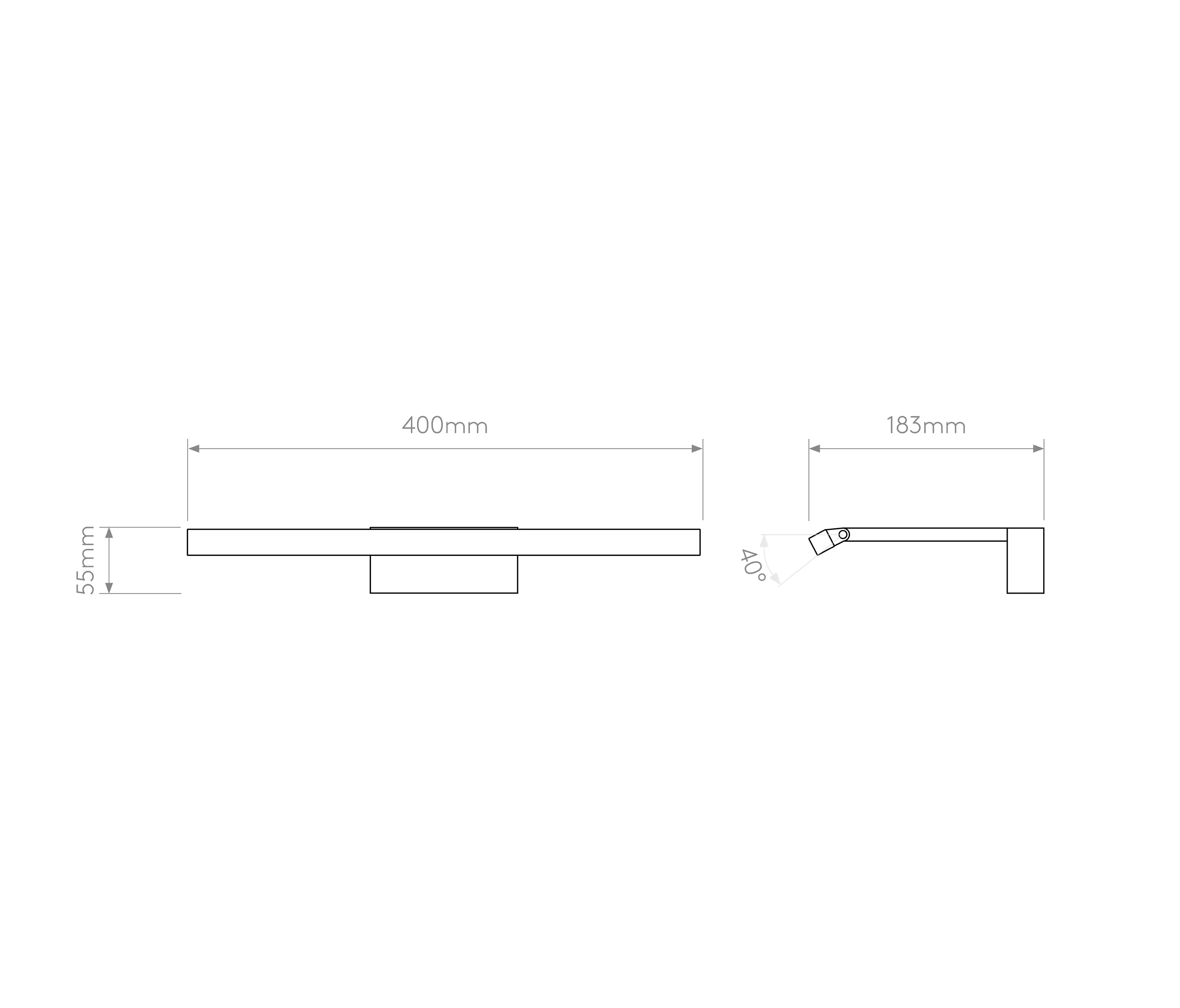MONDRIAN 400 LED | MATT BLACK – Luminaires spéciaux de Astro Lighting ...