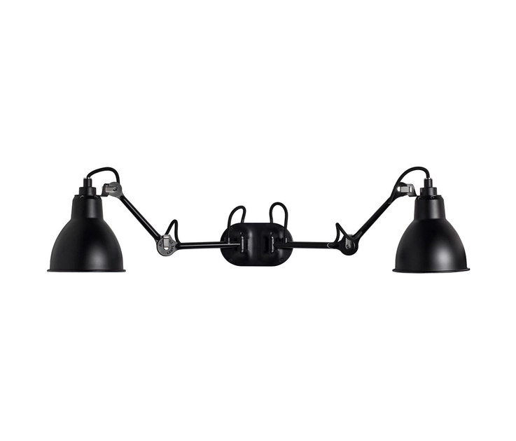 LAMPE GRAS - N°204 DOUBLE BLACK - Wall lights from DCW éditions ...