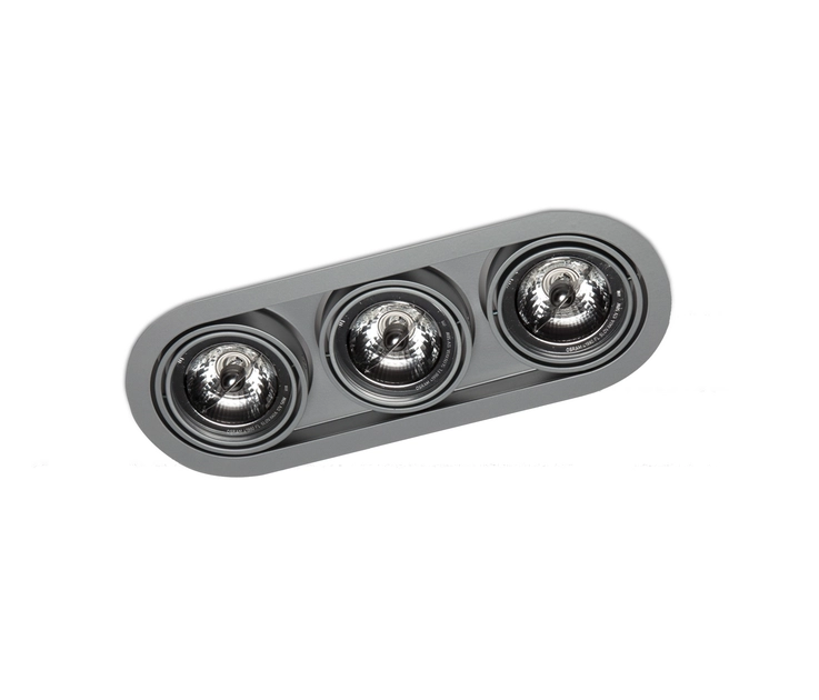 MINI RONDO TRIPLE 3X QR70 ≤ 50W - Recessed ceiling lights from Orbit ...