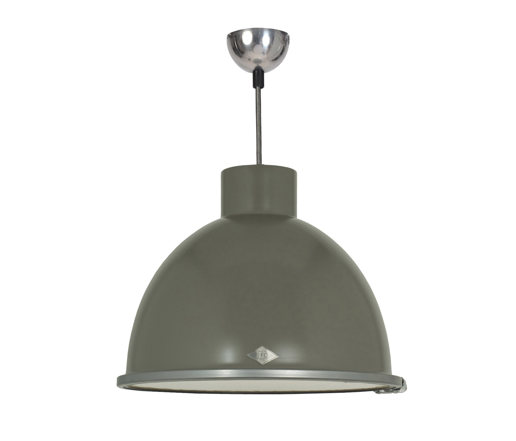 GIANT SIZE 0 PENDANT LIGHT, NATURAL ALUMINIUM - Suspended lights from ...