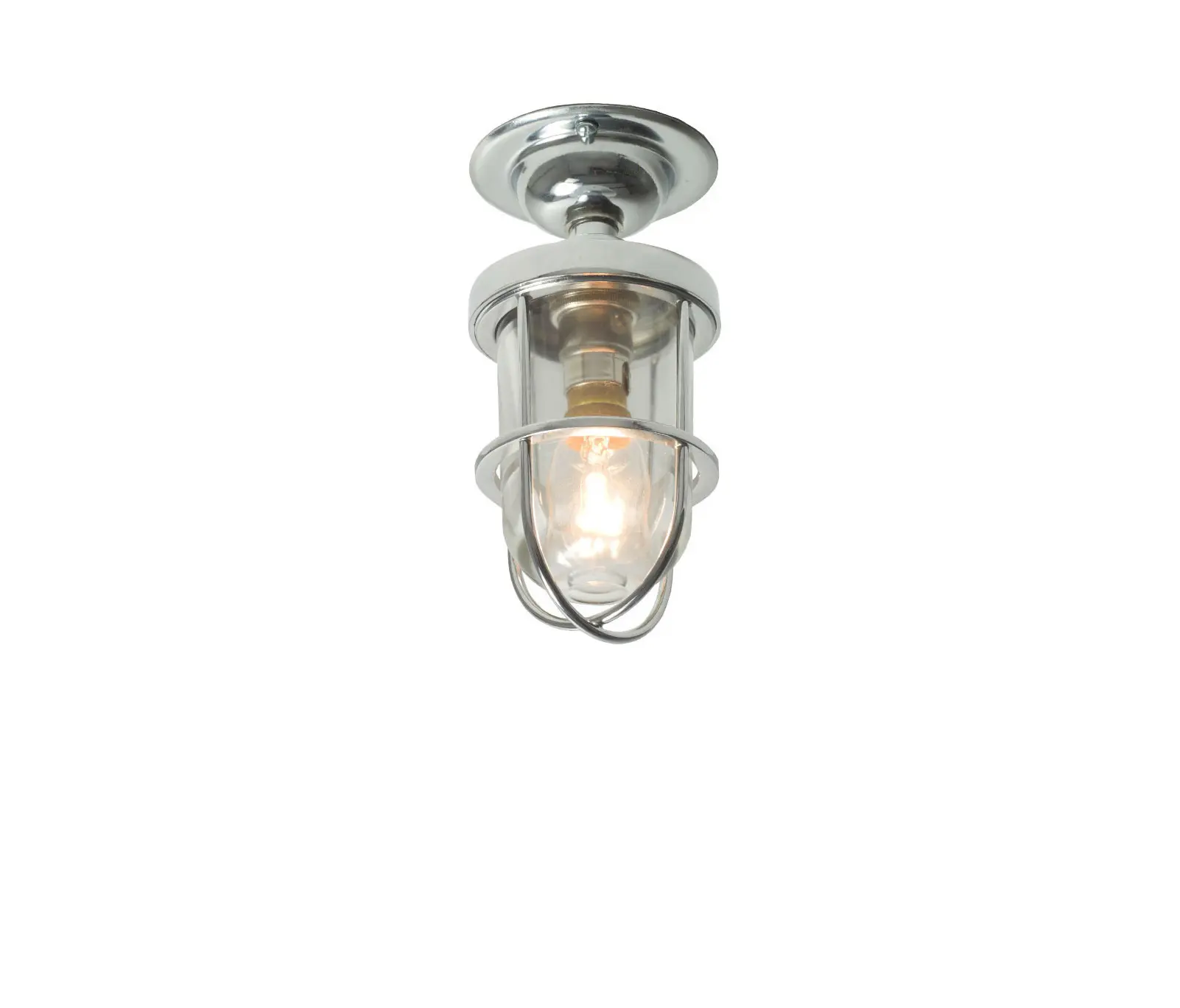 MINIATURE SHIP'S WELL GLASS CEILING, CHROME, CLEAR GLASS - Ceiling ...