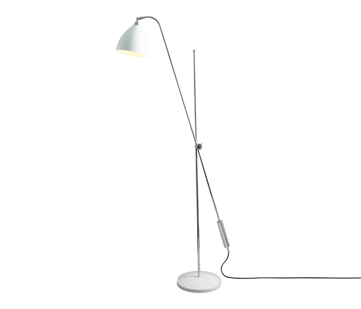 TASK OVERREACH FLOOR LIGHT, WHITE – a fine Free-standing lights by the ...