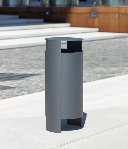 VERSIO ORBIS LITTER BIN 40 L INCL. ASHTRAY - Waste baskets from ...