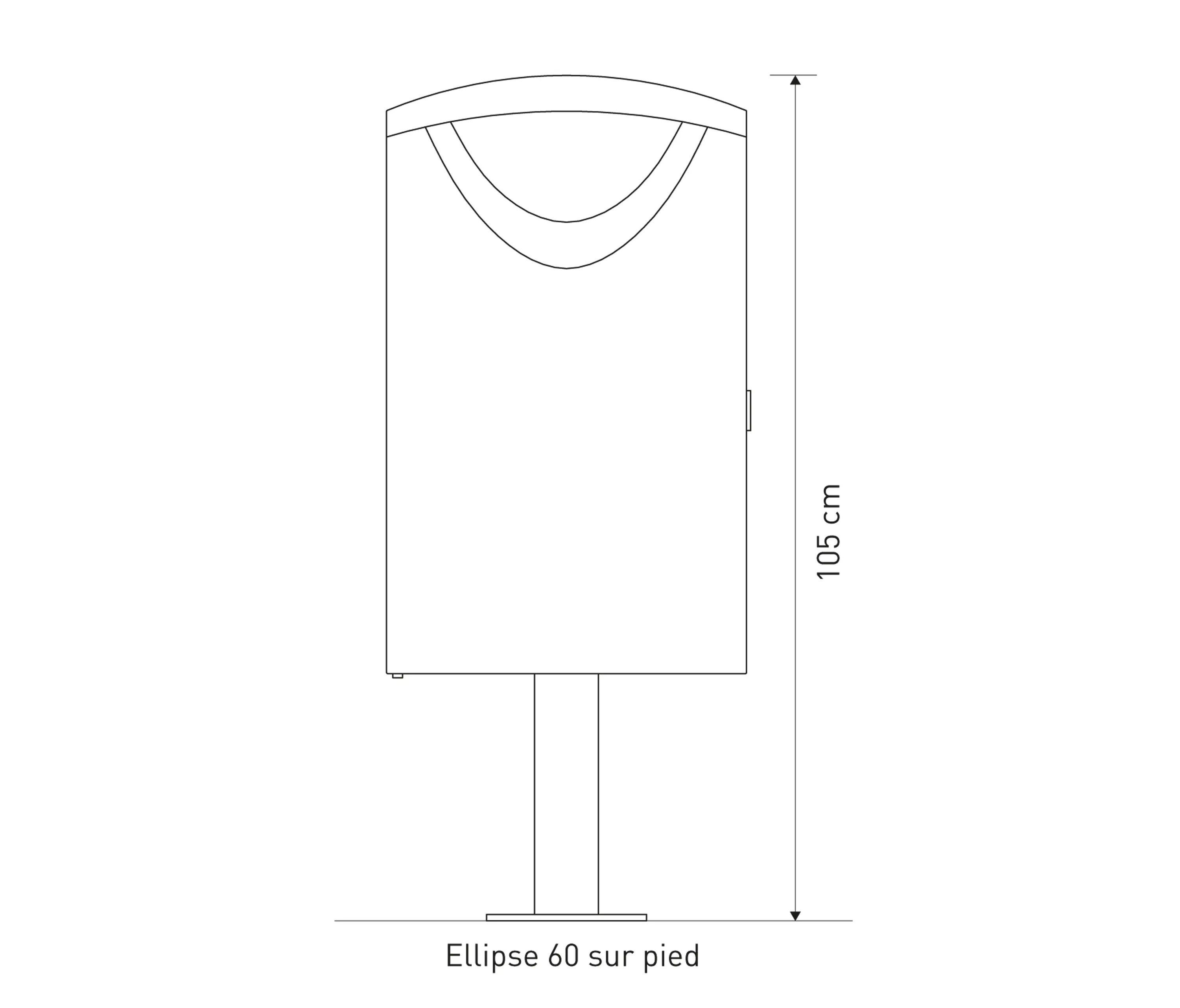 ELLIPSE 60 LITTER BIN - Waste baskets from Concept Urbain | Architonic