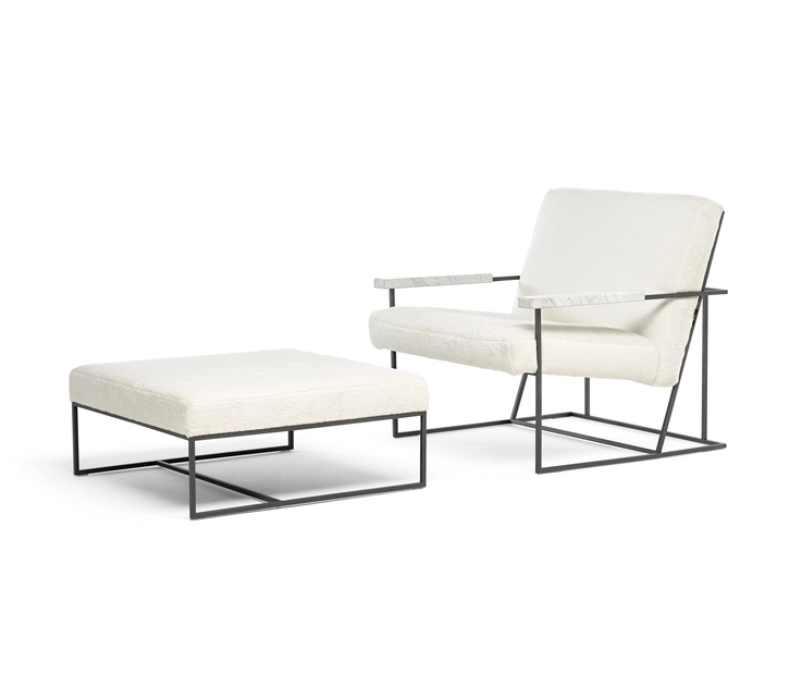 GOTHAM BATH ARMCHAIR AND POUF - Armchairs from Eponimo | Architonic