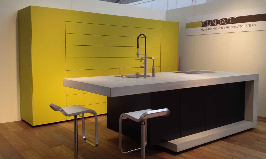 CONCRETE KITCHEN - Concrete panels from Dade Design AG concrete works ...