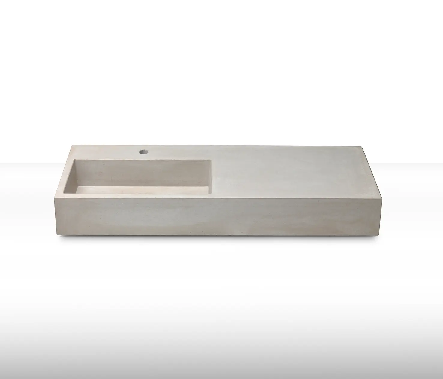 DADE CASSA 120 BETON WASCHBECKEN (ABLAGE RECHTS) - Waschtische von Dade ...