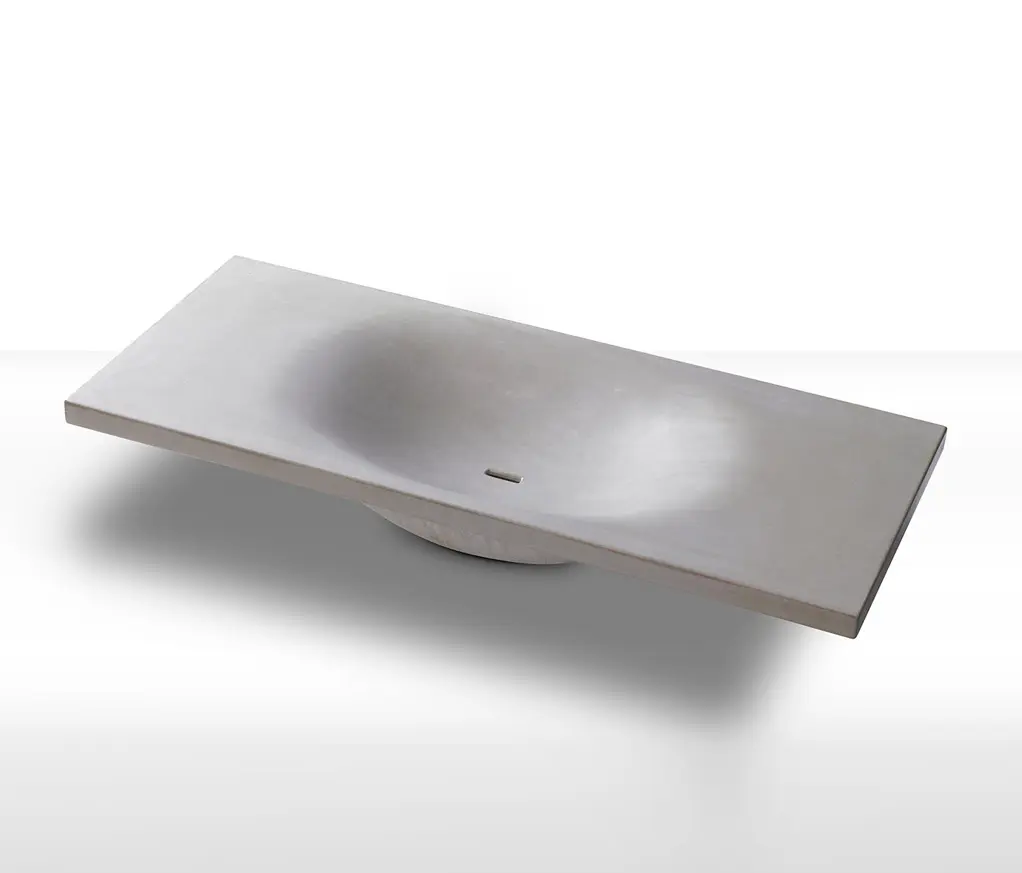 DADE WAVE 90 CONCRETE SINK – Wash basins van Dade Design AG concrete ...