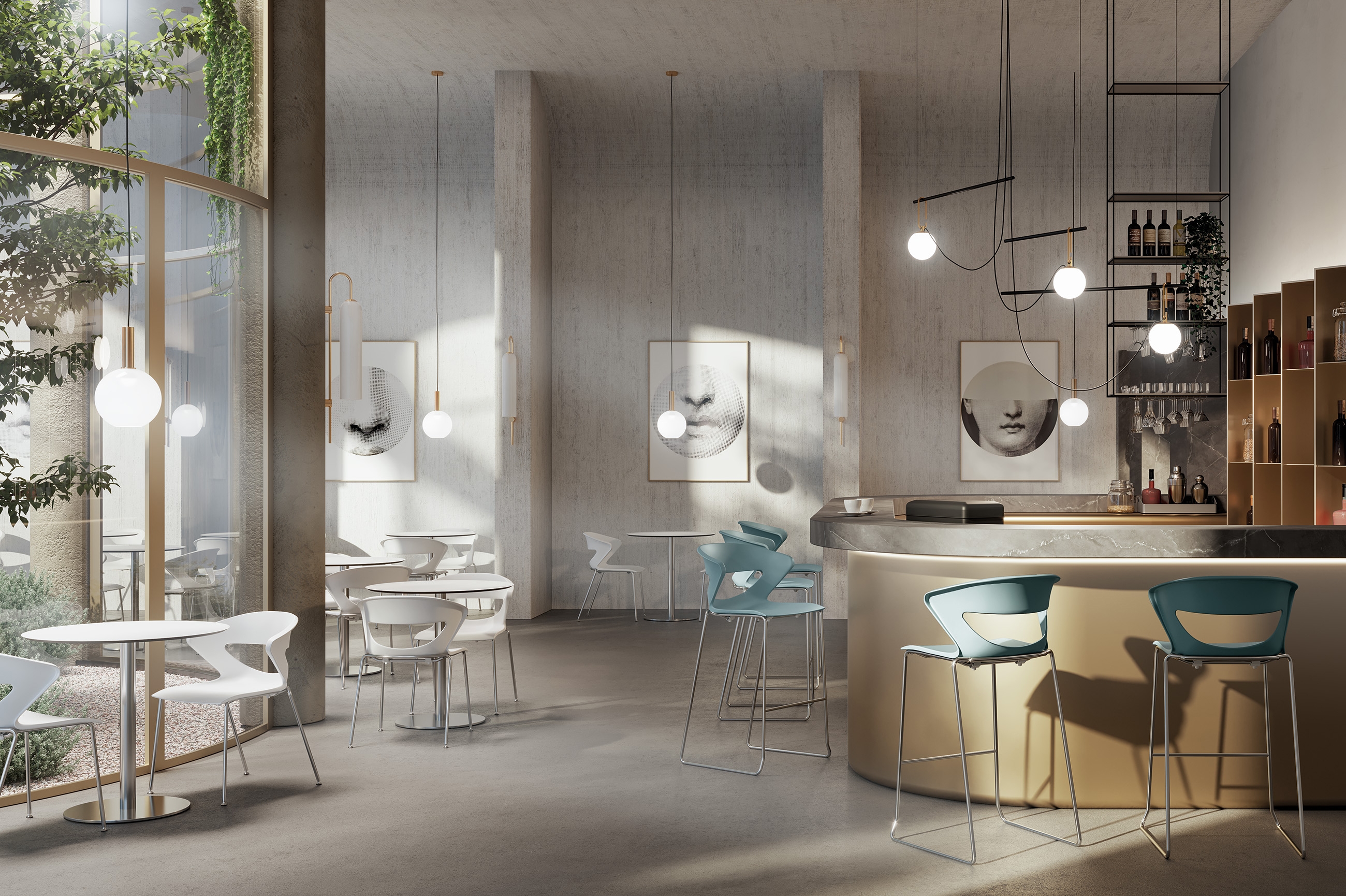 KICCA STOOL - Bar stools from Kastel | Architonic