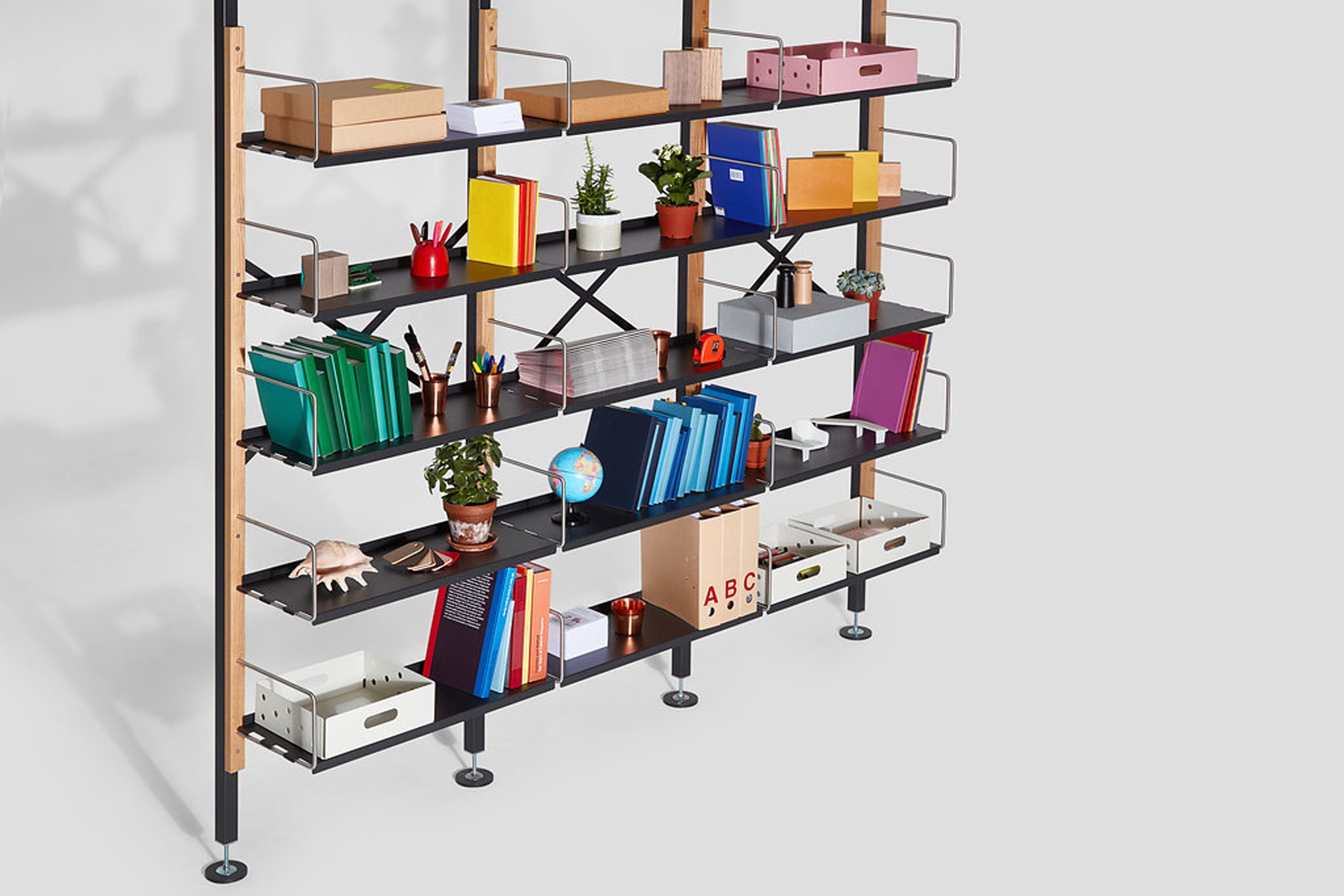CROQUET FREESTANDING SHELVING 5 SHELF - Shelving from VG&P | Architonic