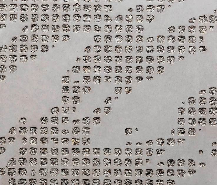 GCFLOW GRASS GREY CEMENT - GREY AGGREGATE - Exposed concrete from ...