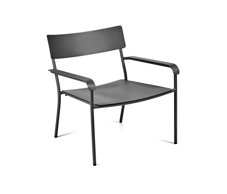 AUGUST LOUNGE CHAIR ALU BLACK - Armchairs from Serax | Architonic