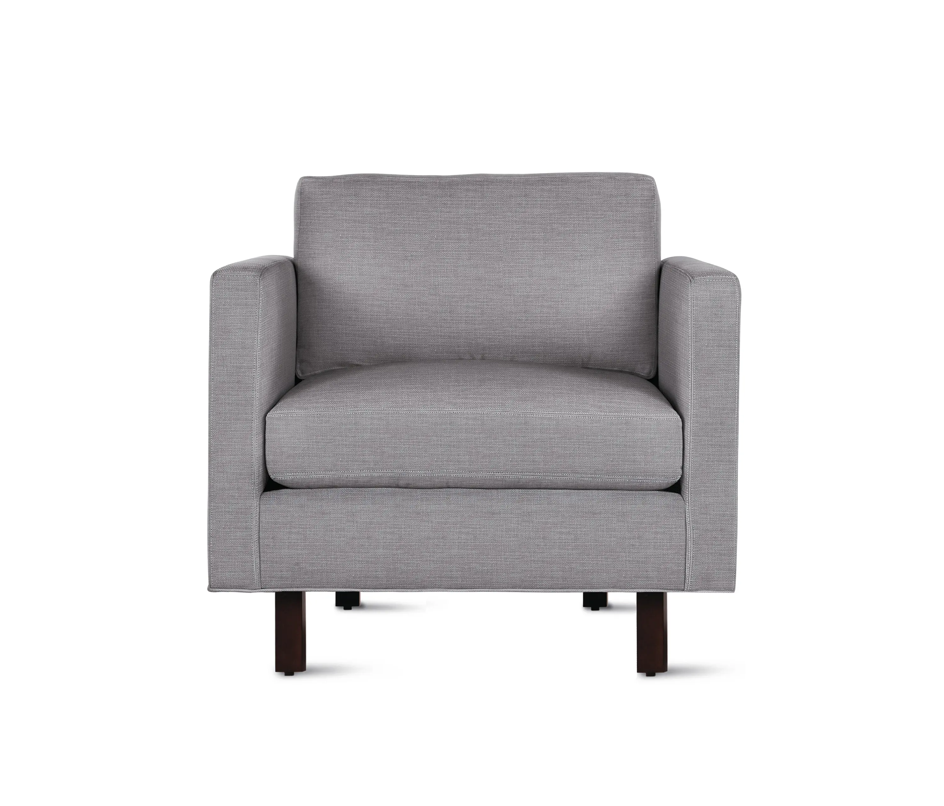 GOODLAND ARMCHAIR IN FABRIC, WALNUT LEGS – Poltrone di Design Within ...