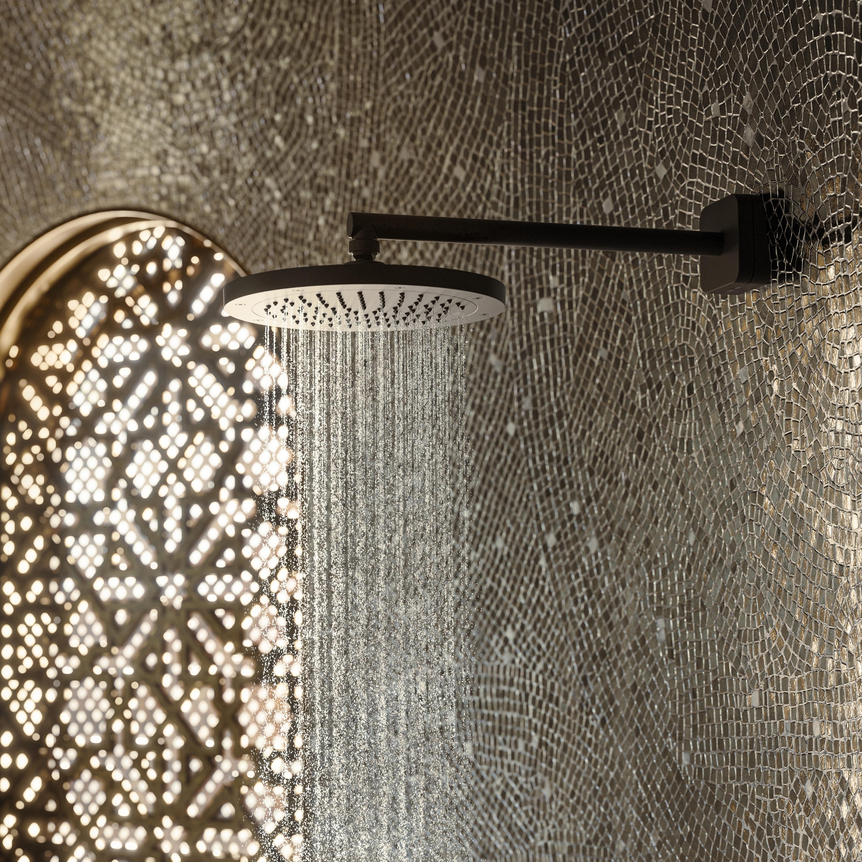 AXOR OVERHEAD SHOWER 250/250 2JET WITH CEILING CONNECTION - Shower ...