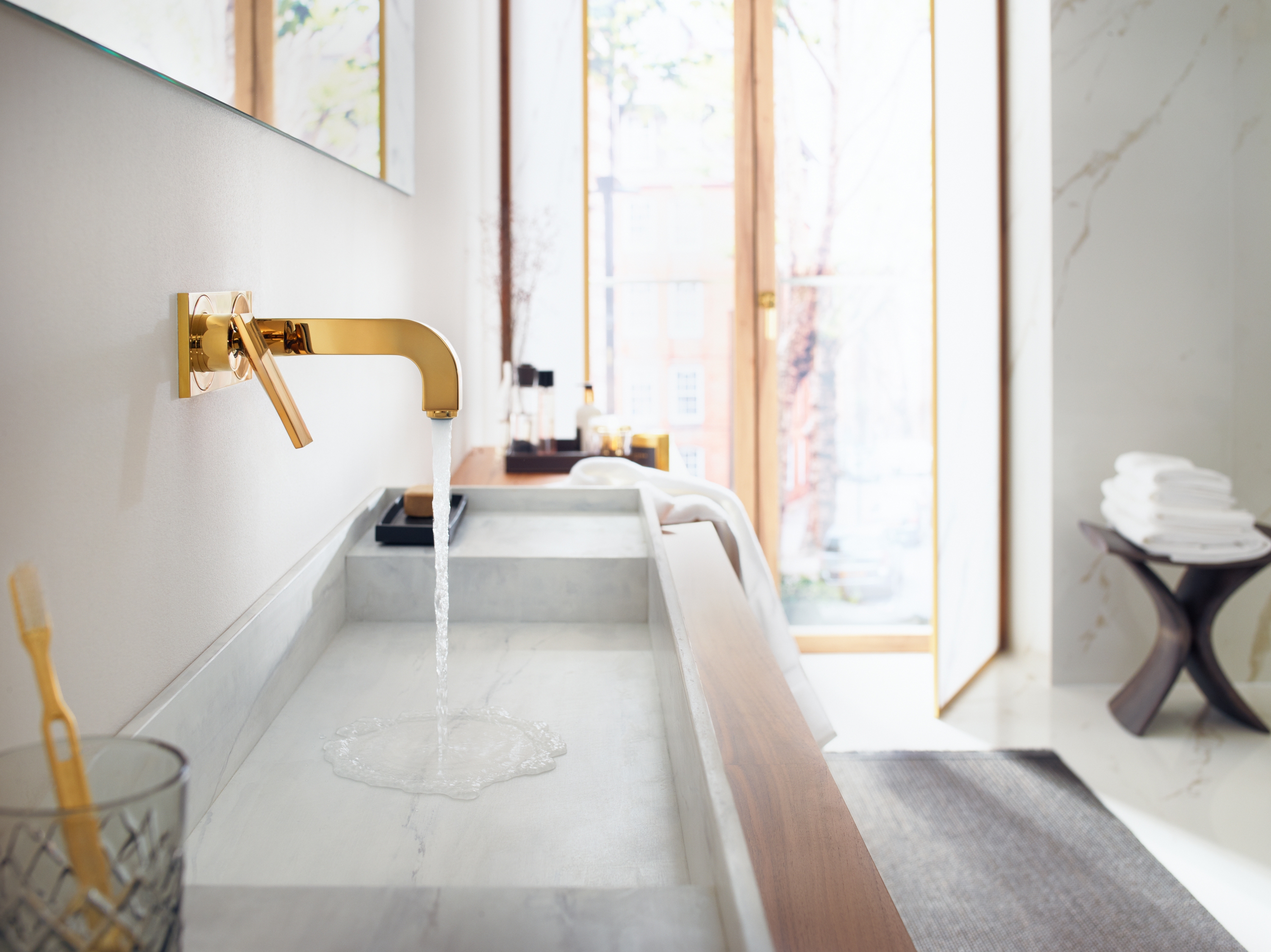AXOR CITTERIO THERMOSTATIC MIXER FOR CONCEALED INSTALLATION WITH SHUT ...
