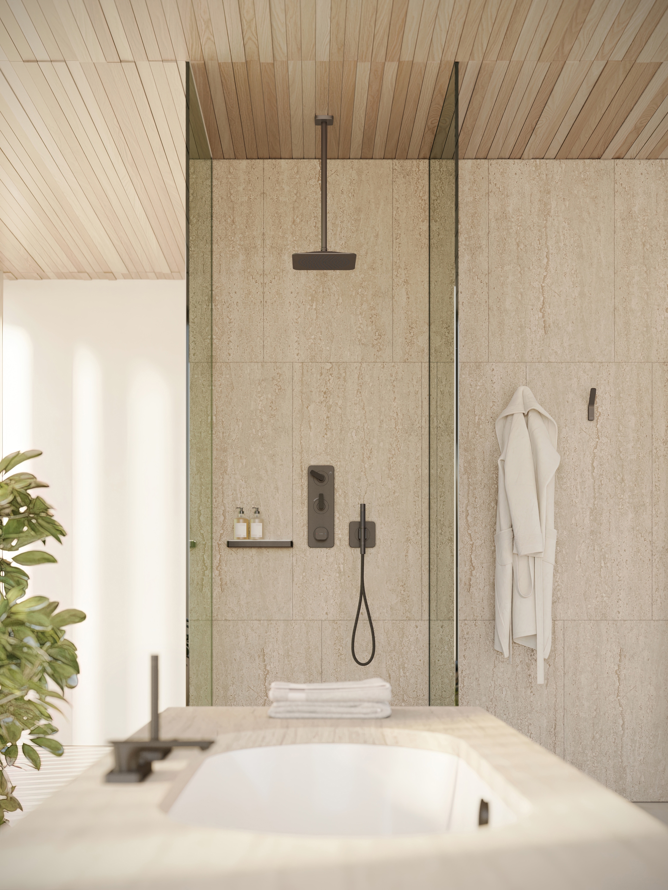 AXOR CITTERIO C THERMOSTATIC MODULE 380/120 FOR CONCEALED INSTALLATION ...