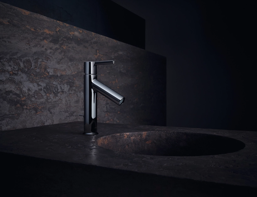 AXOR STARCK SINGLE LEVER BASIN MIXER 210 WITH LEVER HANDLE - Wash basin ...