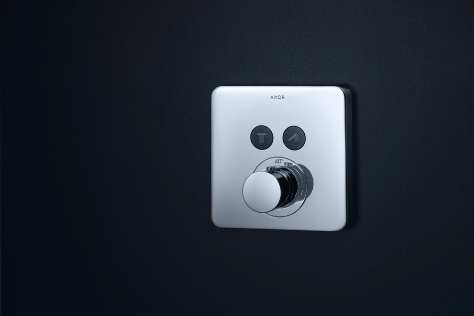 AXOR SHOWERSELECT TERMOSTATO CON 2 LLAVES DE PASO EMPOTRADO – Grifería ...