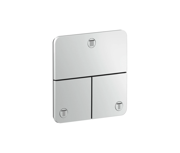 AXOR SHOWERSELECT ID VALVE FOR CONCEALED INSTALLATION SOFTSQUARE FOR 3 ...