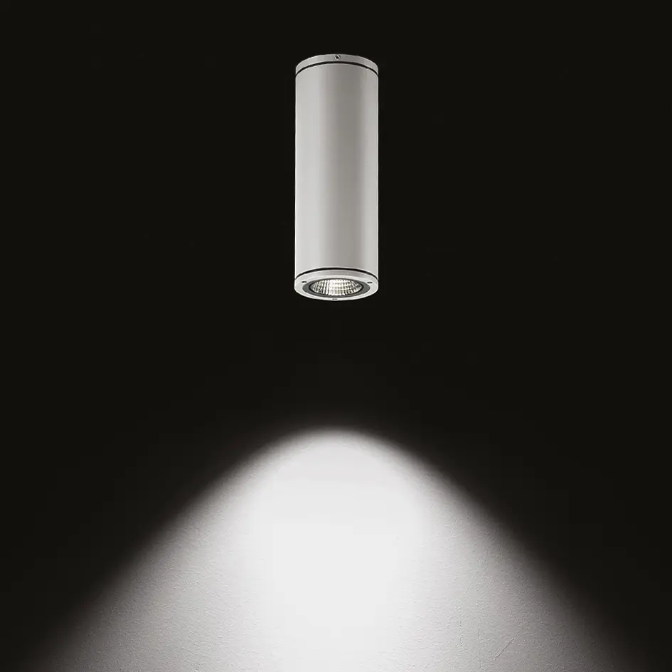 YAMA COB LED / Ø 110MM - H 300MM - TRANSPARENT GLASS - MEDIUM BEAM 40 ...