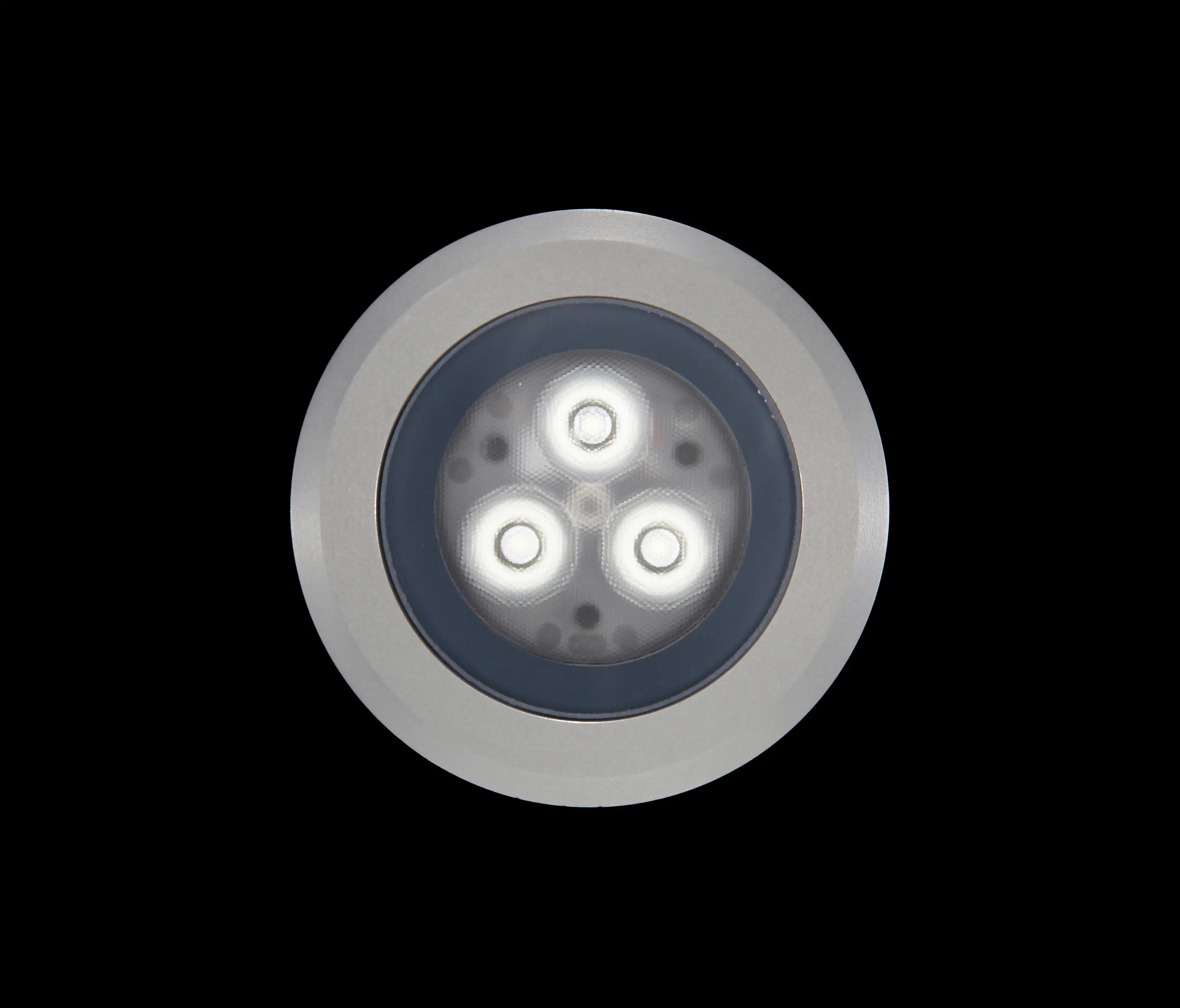 TAPIOCA POWER LED / Ø 90MM - ANODIZED ALUMINIUM FRAME - TRANSPARENT ...