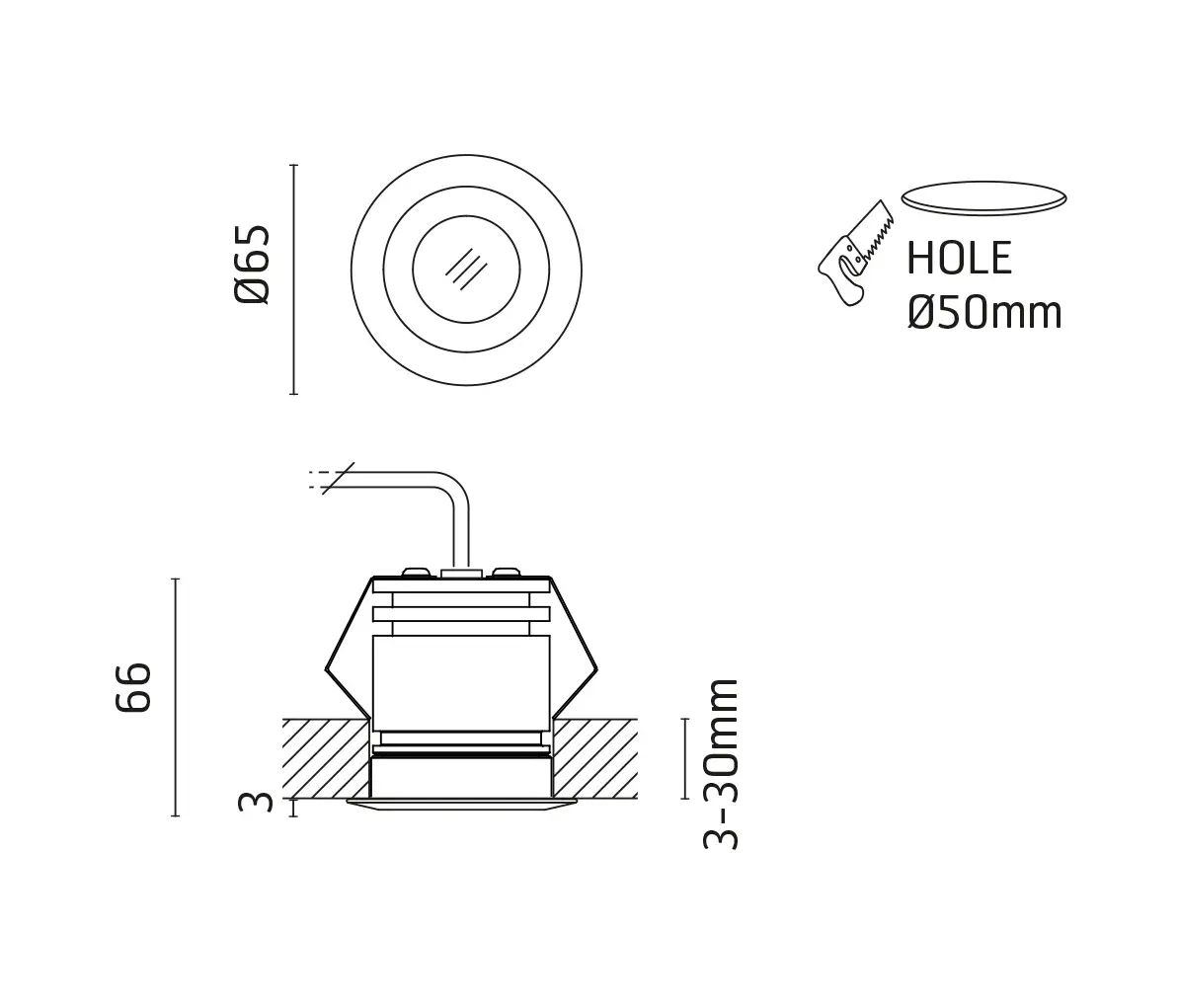 SIGMA POWER LED / 316L STAINLESS STEEL FRAME - VERSION WITH SPRINGS ...