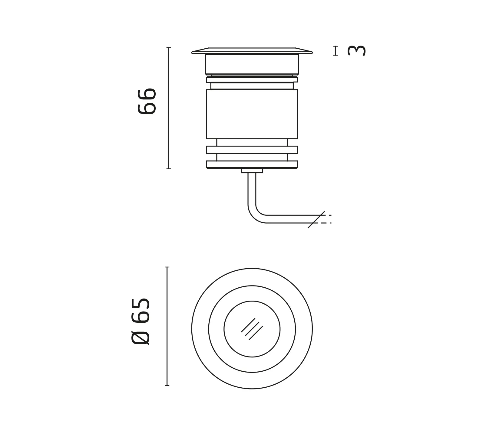 SIGMA POWER LED / 316L STAINLESS STEEL FRAME - MEDIUM BEAM 30 ...