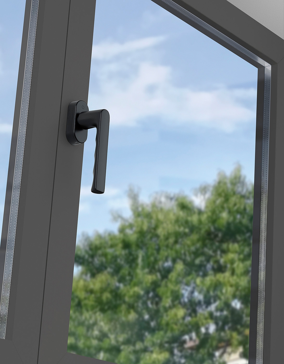 HAMBURG WINDOW HANDLE - SECUFORTE® - Lever window handles from Hoppe ...