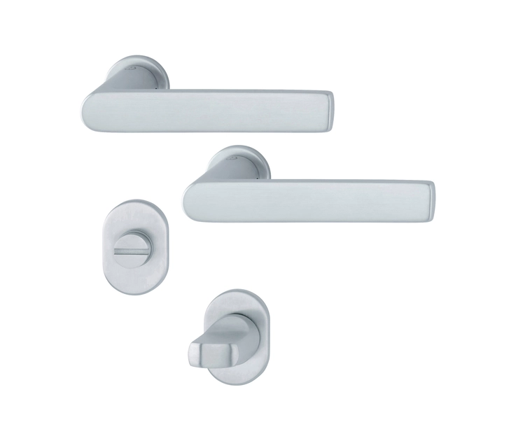 LOS ANGELES HANDLE IN COMPACT ROSE - Handle sets from Hoppe | Architonic