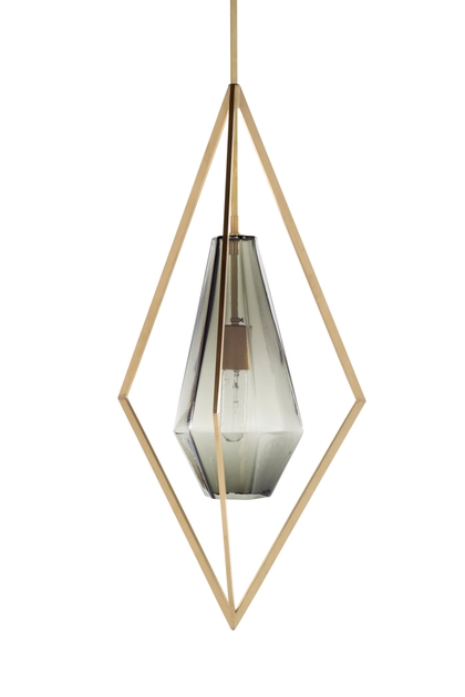 TETRA PENDANT LIGHT - SMOKE - Suspended lights from Farrah Sit | Architonic
