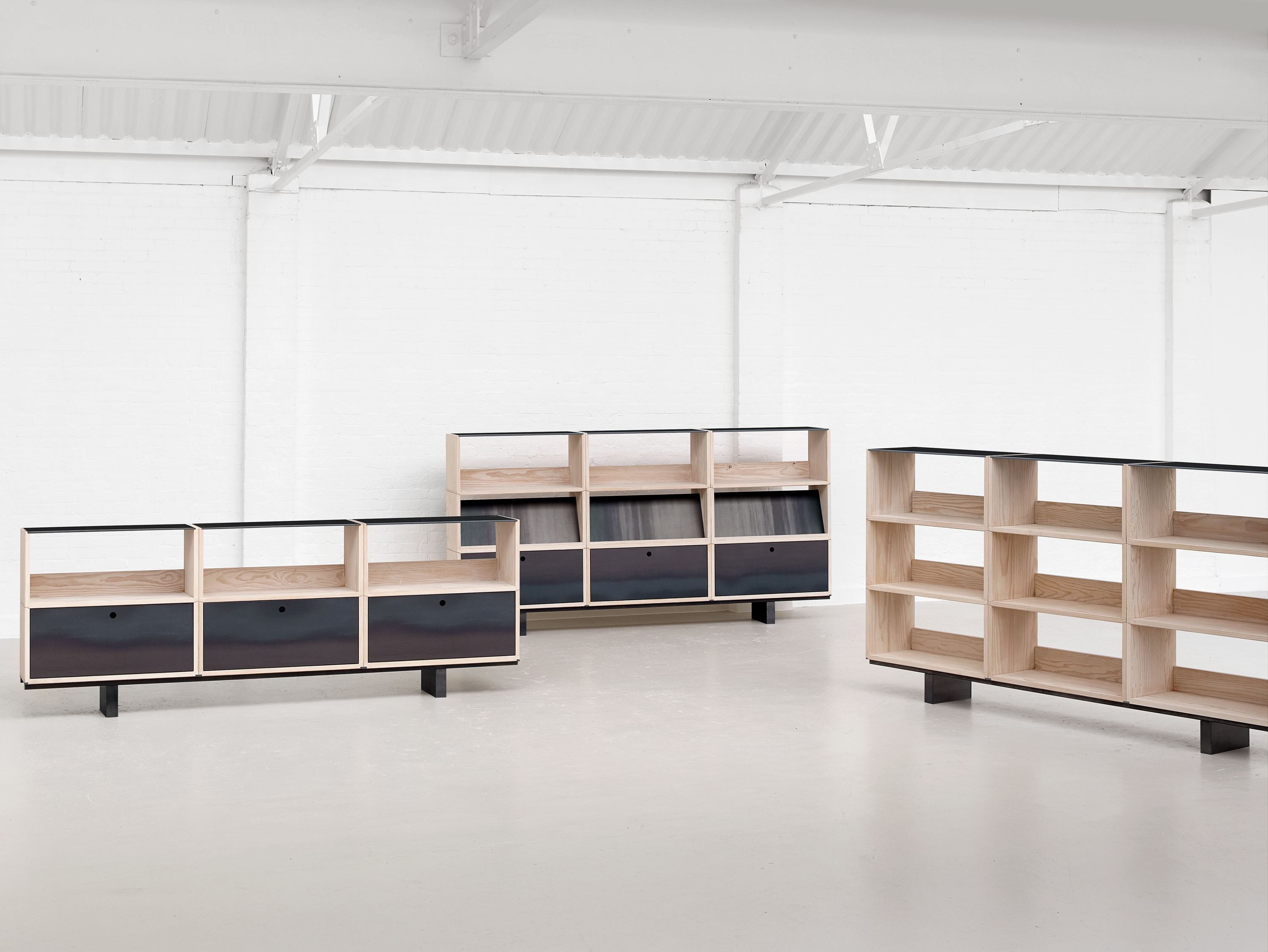 STACK ASSEMBLED STORAGE CONFIGURATION 5 - Shelving from Isomi | Architonic