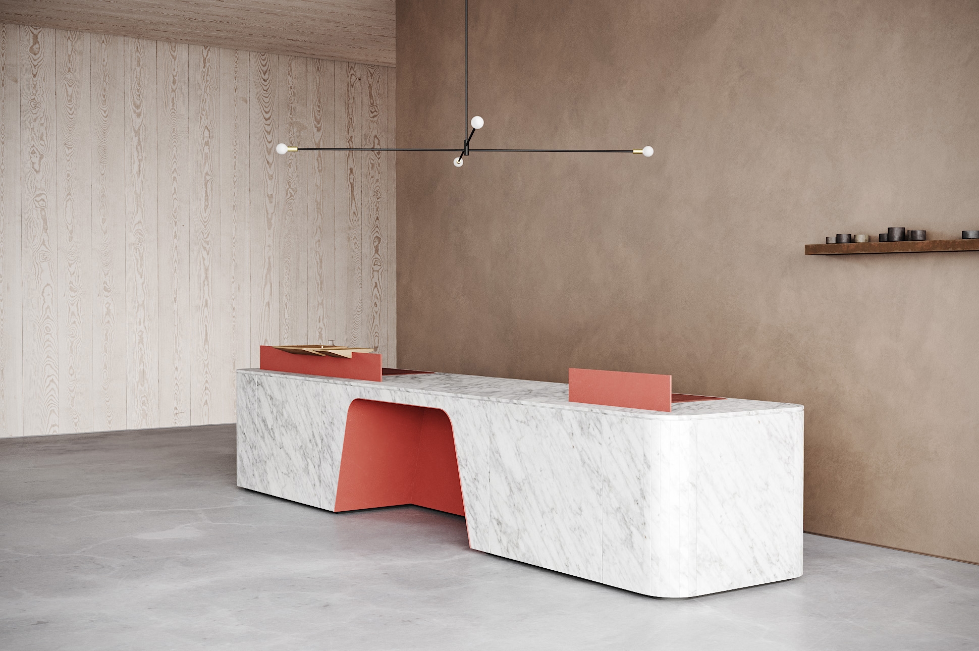 JOIN DESK STONE CONFIGURATION 1 - Counters from Isomi | Architonic