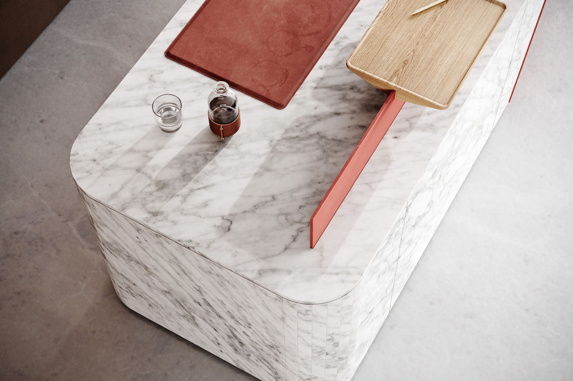 JOIN DESK STONE CONFIGURATION 4 - Counters from Isomi | Architonic