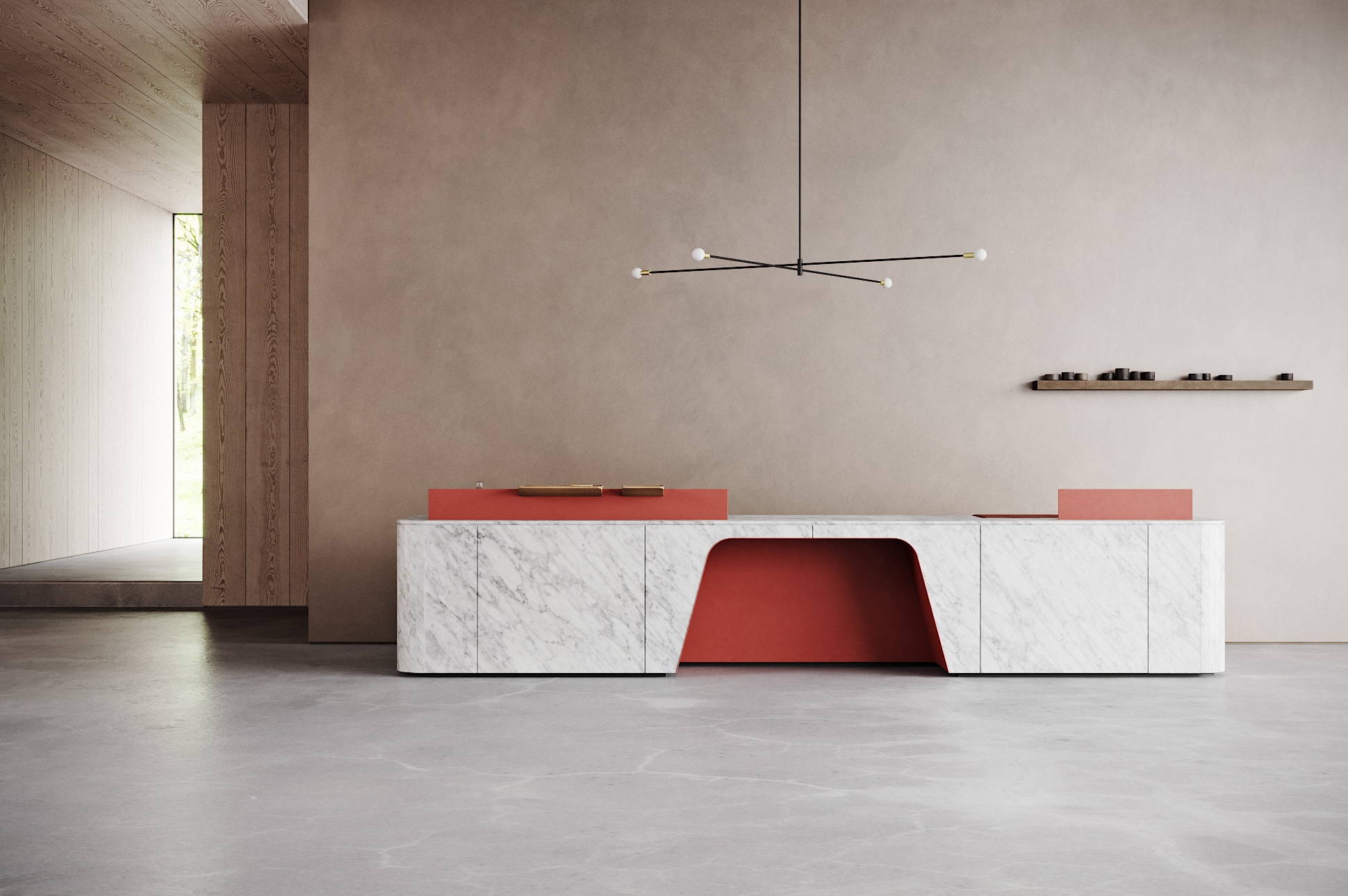 JOIN DESK STONE CONFIGURATION 2 - Counters from Isomi | Architonic