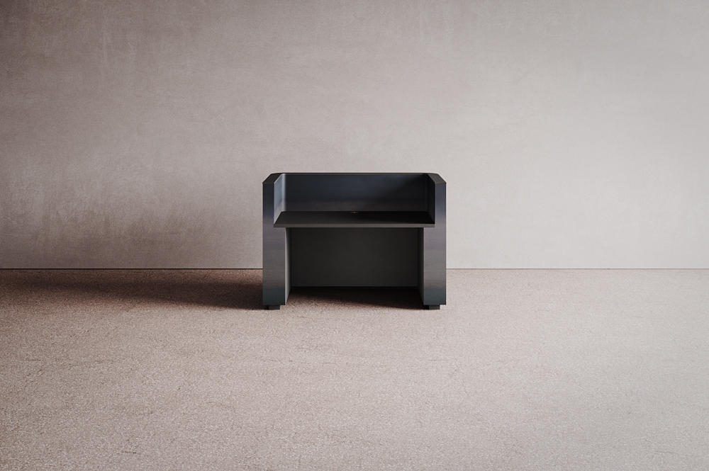 FLO GREETER IN HOT ROLLED STEEL - Lecterns from Isomi | Architonic