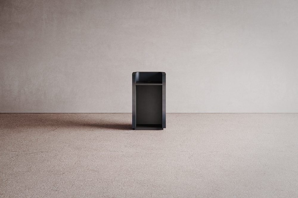 FLO LECTERN IN HOT ROLLED STEEL CONFIGURATION 1 - Lecterns from Isomi ...