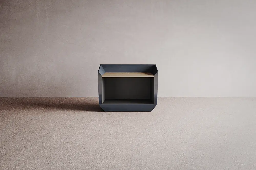 LINEA GREETER IN HOT ROLLED STEEL CONFIGURATION 2 - Stehpulte von Isomi ...