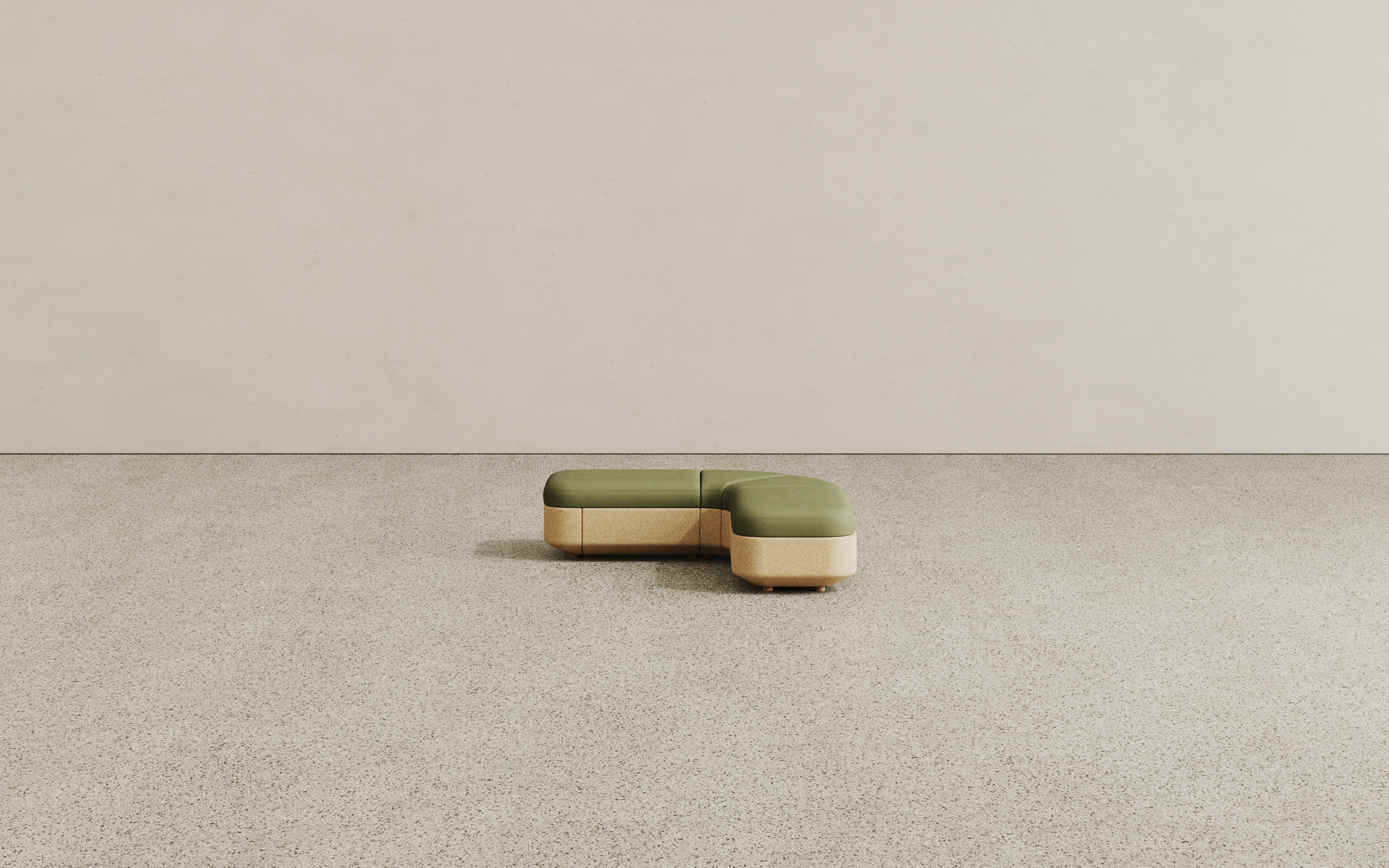 TEJO SEATING - 600MM DEPTH - CONFIGURATION 12 – Sièges en îlot de Isomi ...