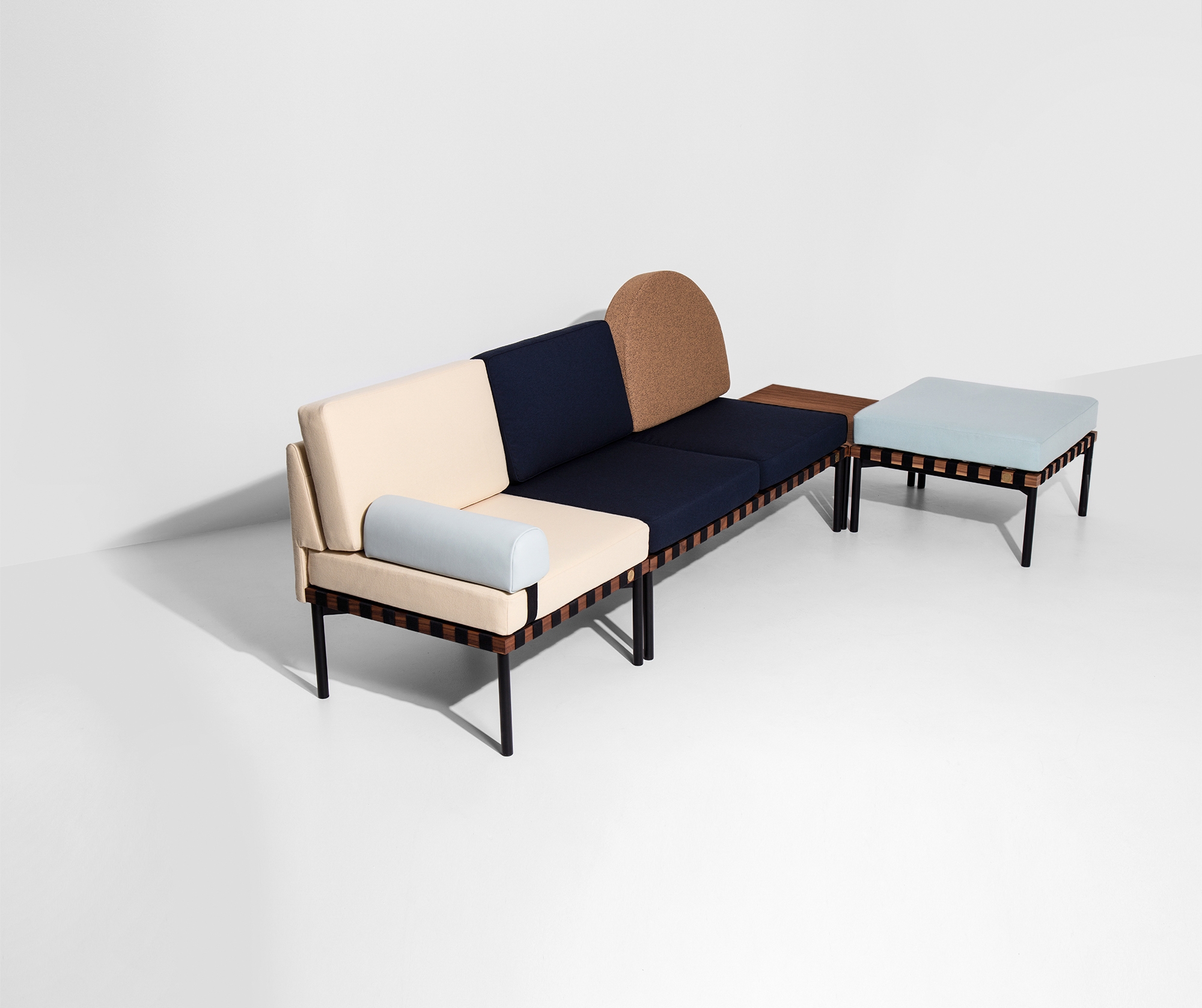 GRID | 2 SEATER SOFA WITH ARMRESTS - Sofas from Petite Friture | Architonic