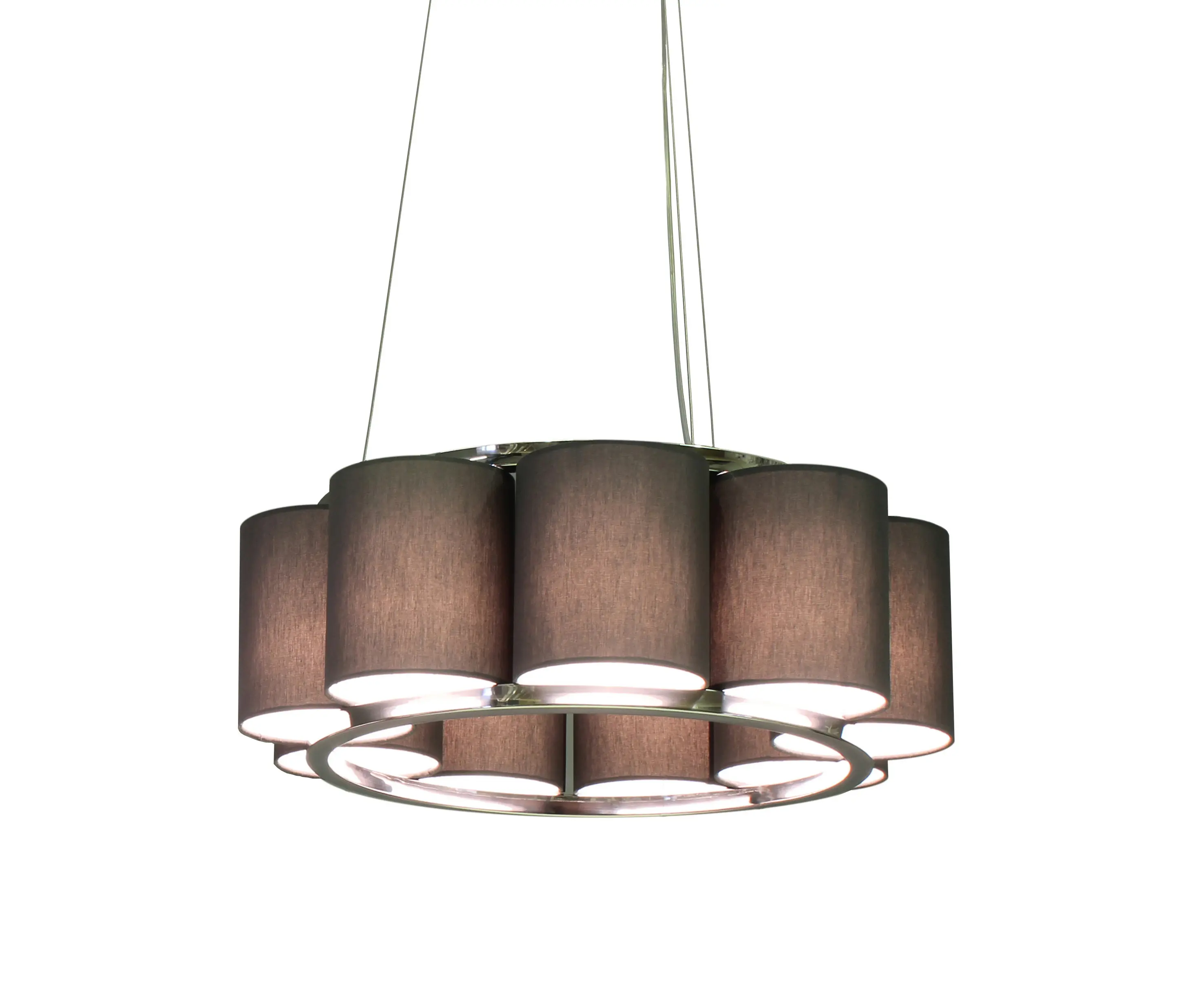 BIBENDUM CHANDELIER 9 SHADES - Suspended lights from Martin Huxford ...