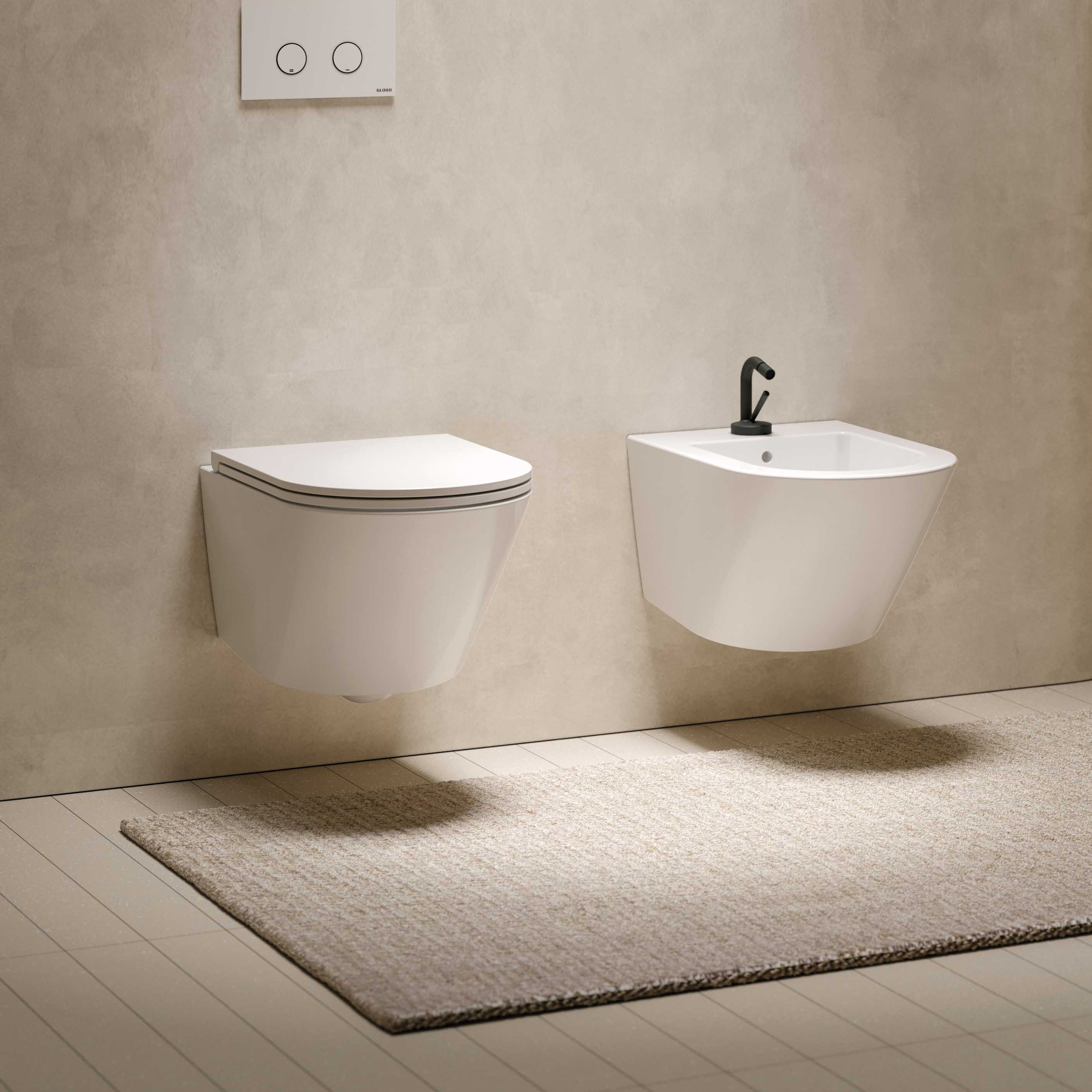 FORTY3 WALL-HUNG WC - WC from CERAMICA GLOBO | Architonic