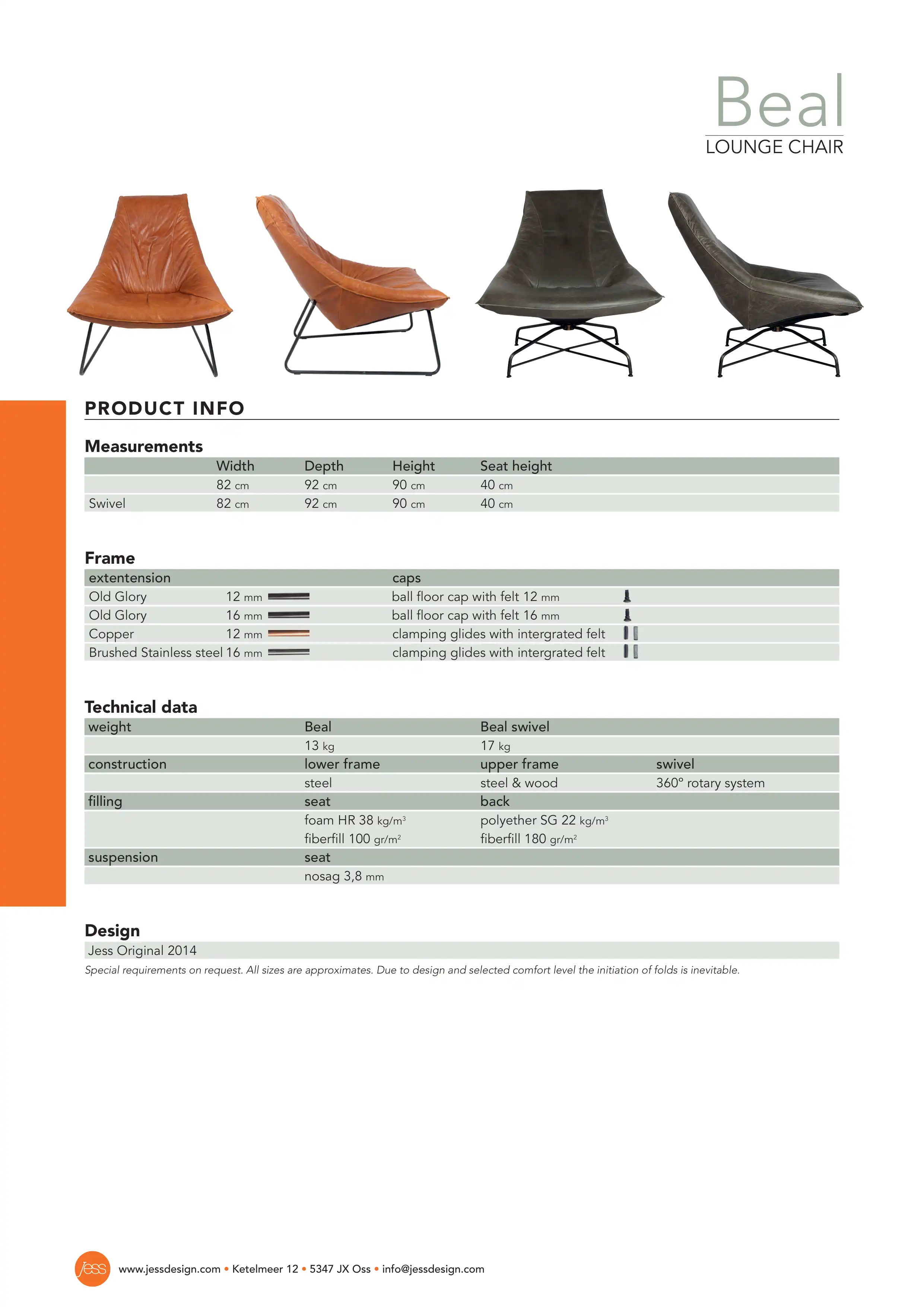 BEAL LOUNGE CHAIR - Armchairs from Jess | Architonic