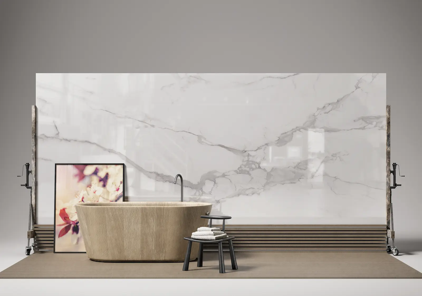 LEVEL MARMI STATUARIO EXTRA - Ceramic panels from EMILGROUP | Architonic