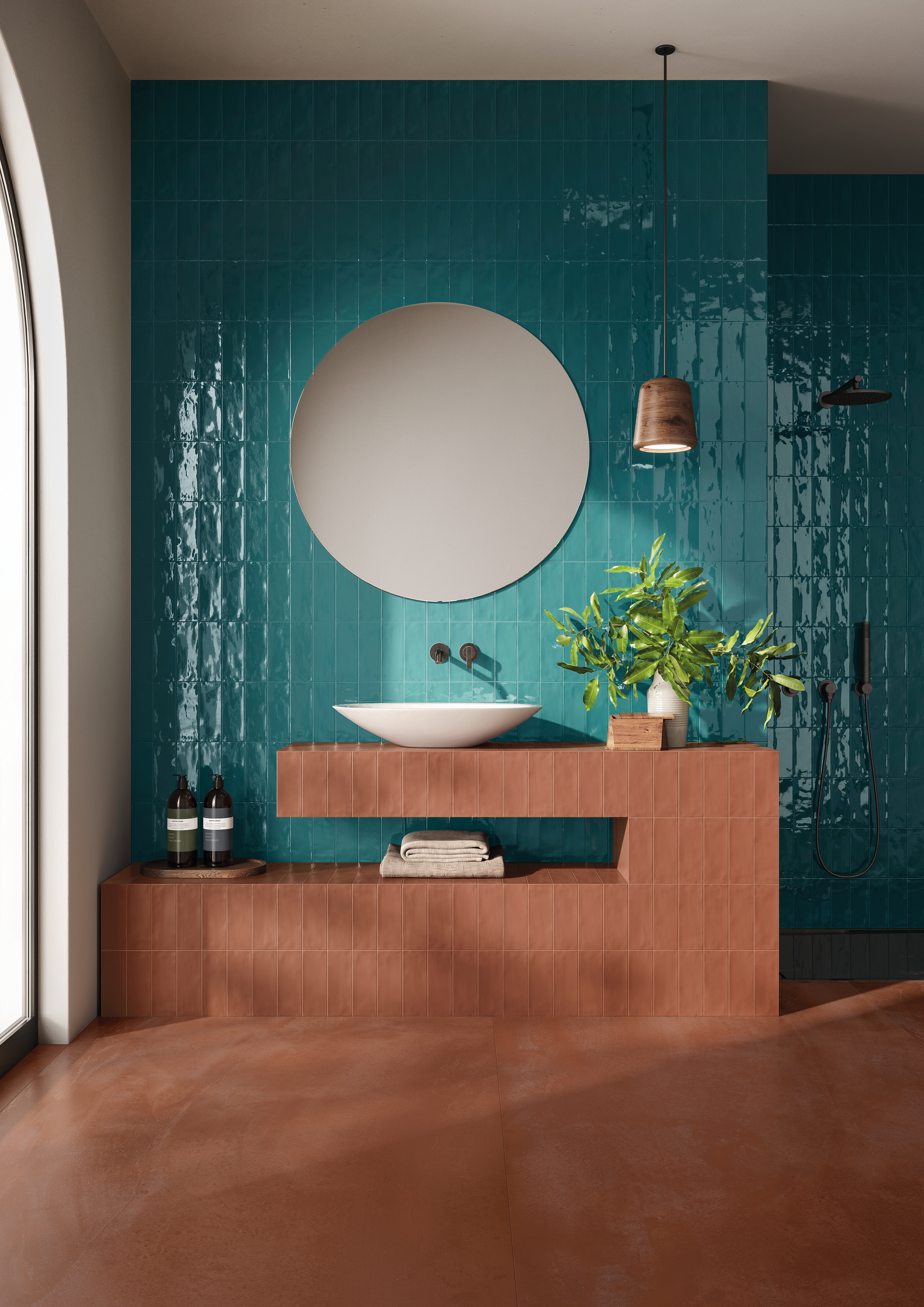 ABACUS BRICK PLISSÈ LUX AMARANTO - Ceramic tiles from EMILGROUP ...
