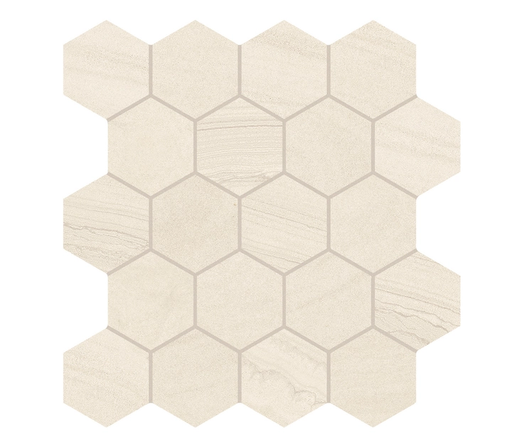 VARANA STONE MOSAICO HEXAGON CROSS CUT BEIGE - Natural stone mosaics from EMILGROUP | Architonic