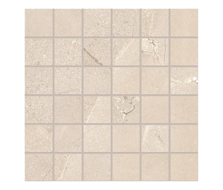 UNIQUE INTENSITY MOSAICO 5X5 PURESTONE BEIGE - Ceramic tiles from ...