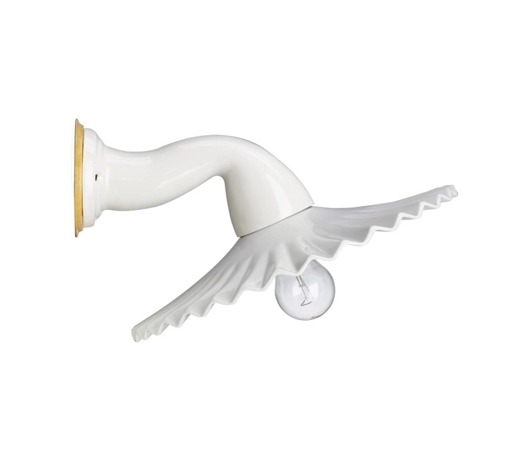 LIGHTING⎟APPLIQUE WITH PORCELAIN ARM - Wall lights from Gi Gambarelli ...