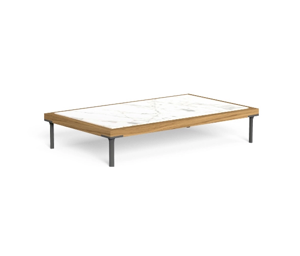 CLEO TEAK | COFFEE TABLE 60X100 - Coffee tables from Talenti | Architonic