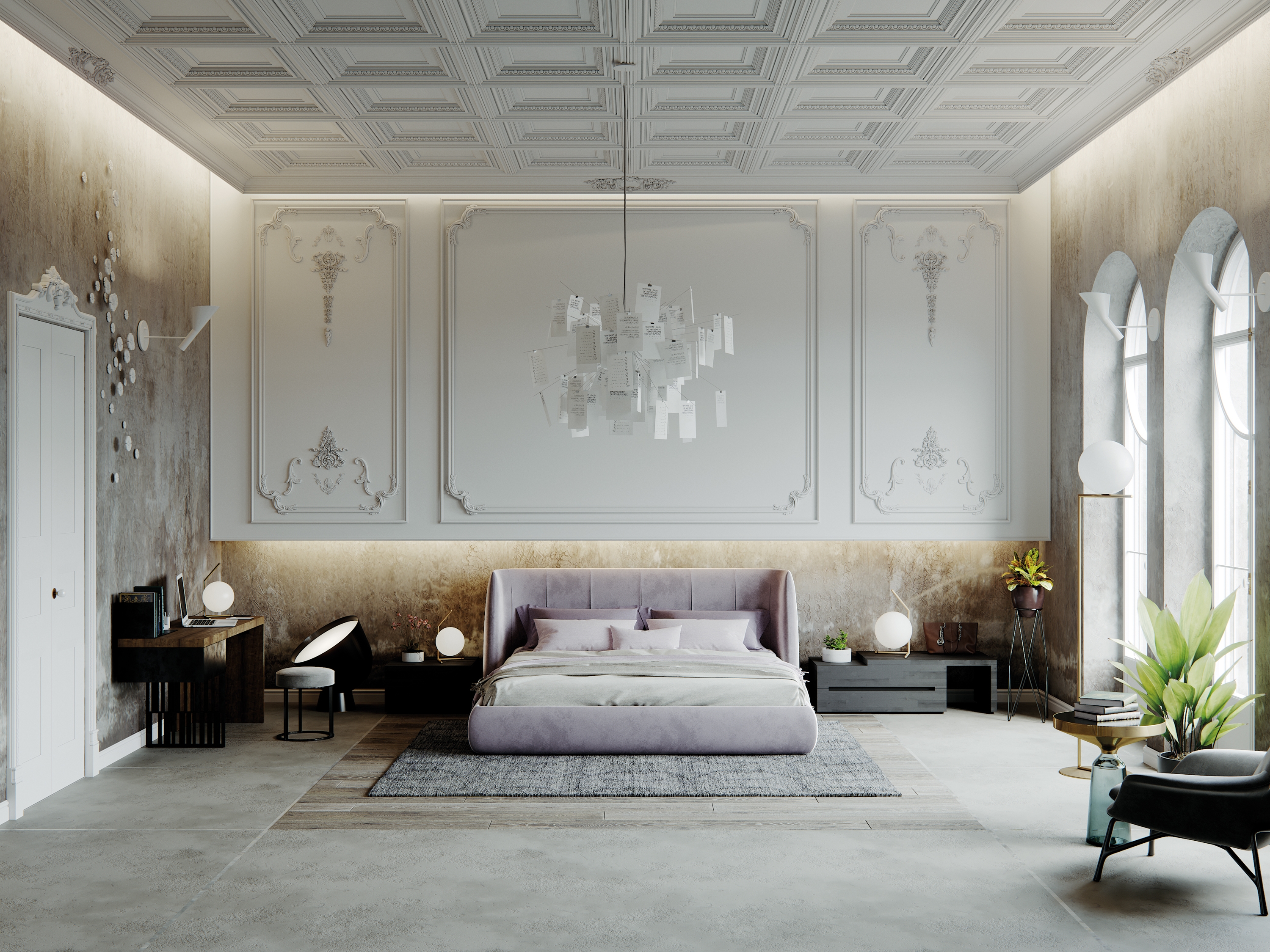 INTERIOR MOULDINGS - PANEL MOULDING PROFHOME 151344F - Coving from e ...